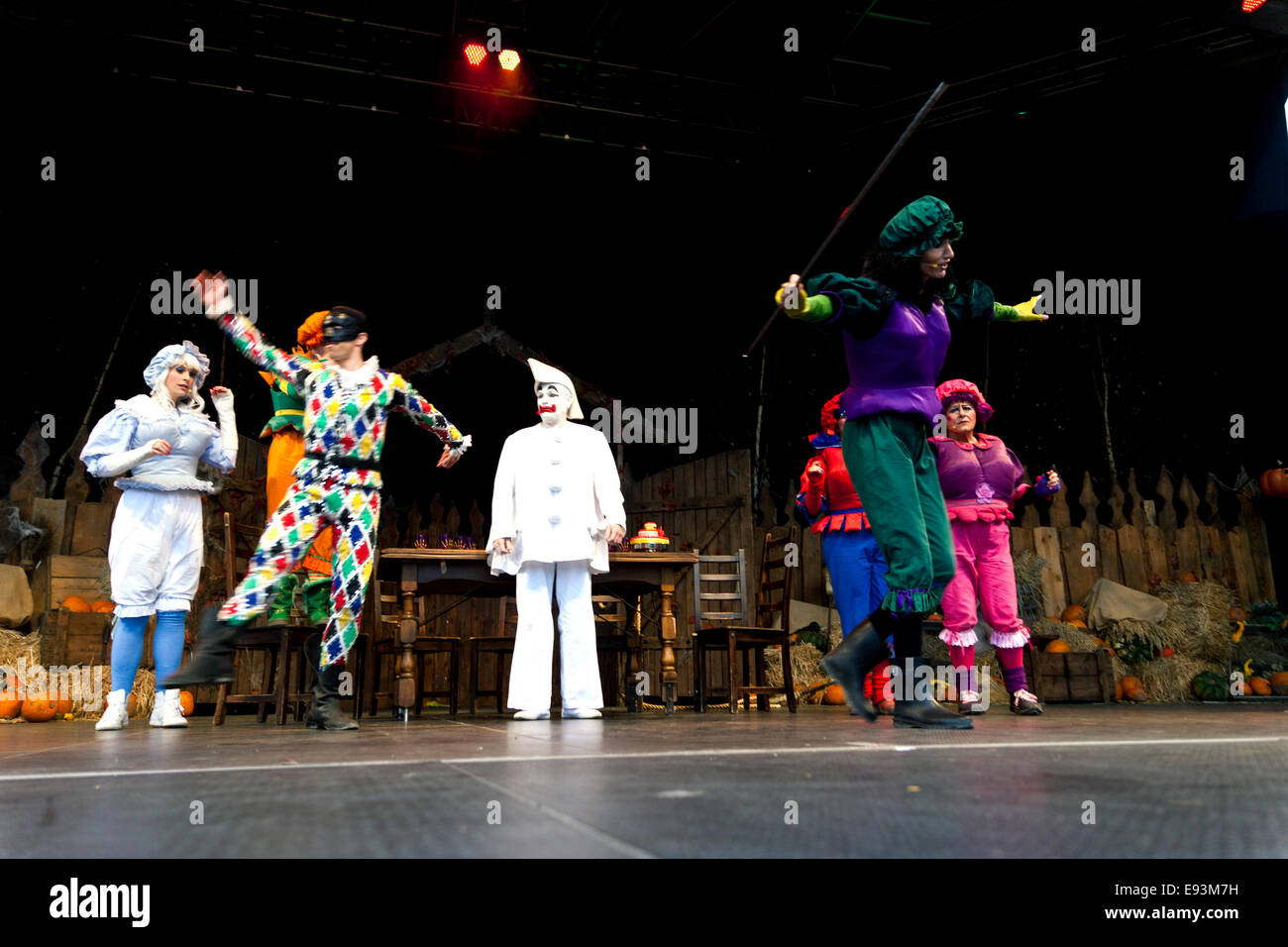 Copenhagen, Denmark. 18th Oct, 2014. Witches has populated Tivoli ...