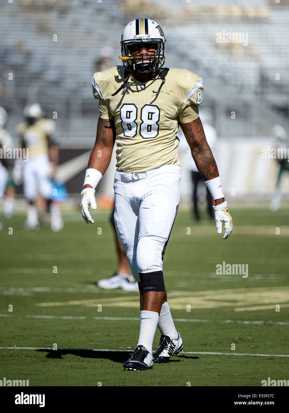 October 18, 2014 - Orlando, FL, U.S: UCF Knights wide receiver Jordan ...