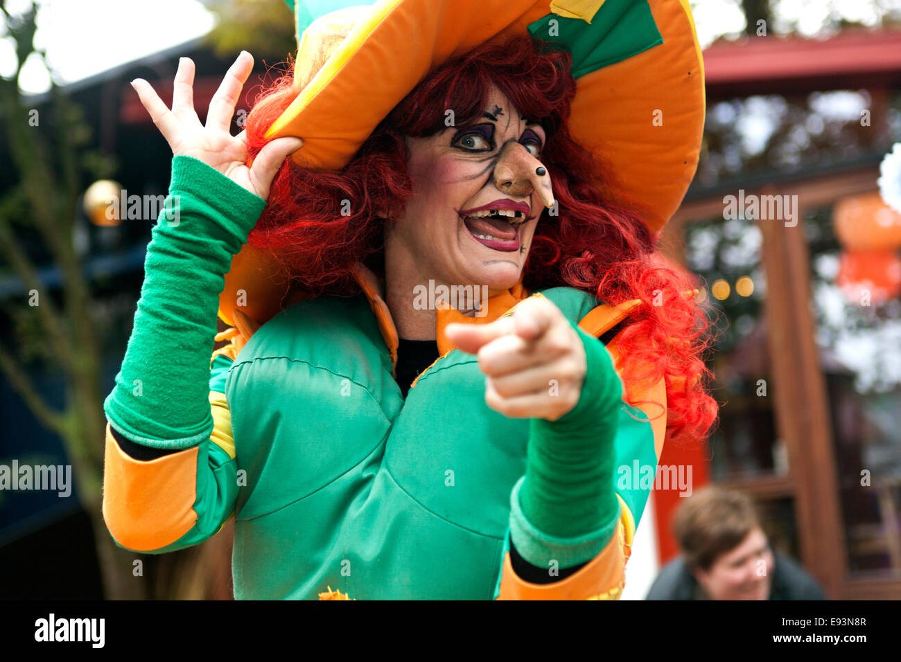Copenhagen, Denmark. 18th Oct, 2014. Halloween in Tivoli Copenhagen: A ...