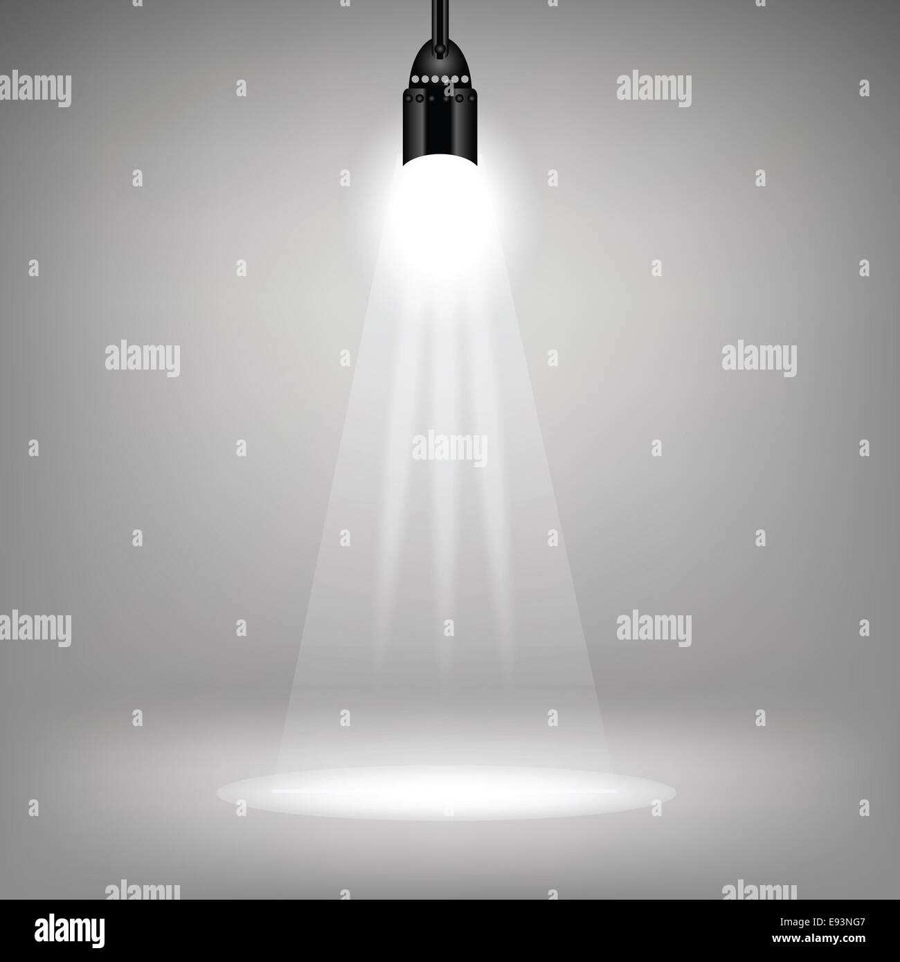 illustration with spotlight background for your design Stock Photo - Alamy