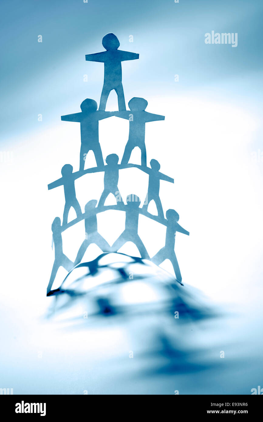 Human pyramid hi-res stock photography and images - Alamy