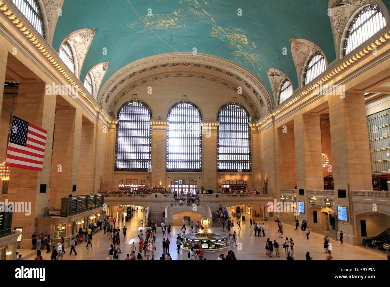 Grand Central Terminal main concourse, New York City, USA Stock Photo ...