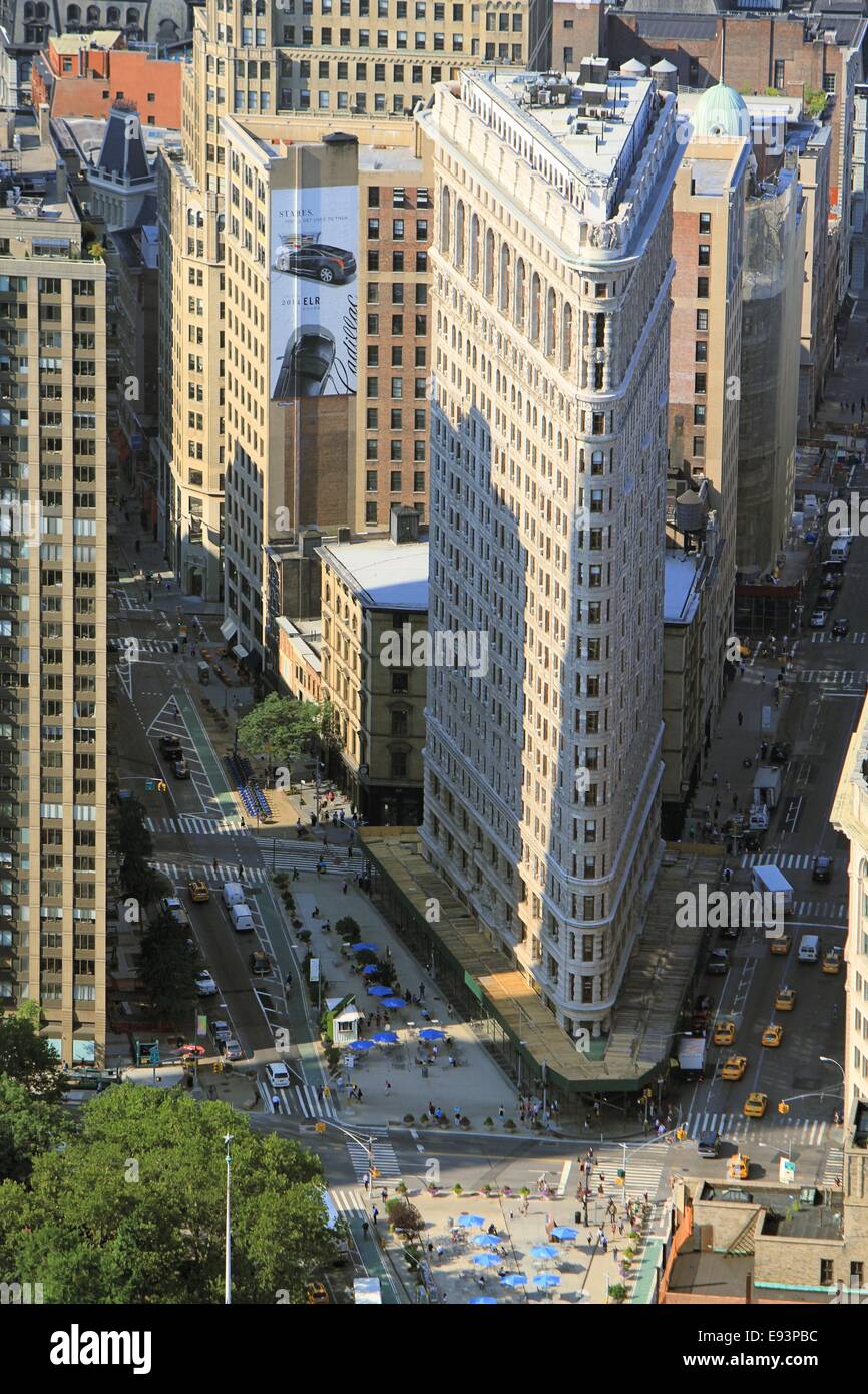 Flatiron building aerial hi-res stock photography and images - Alamy