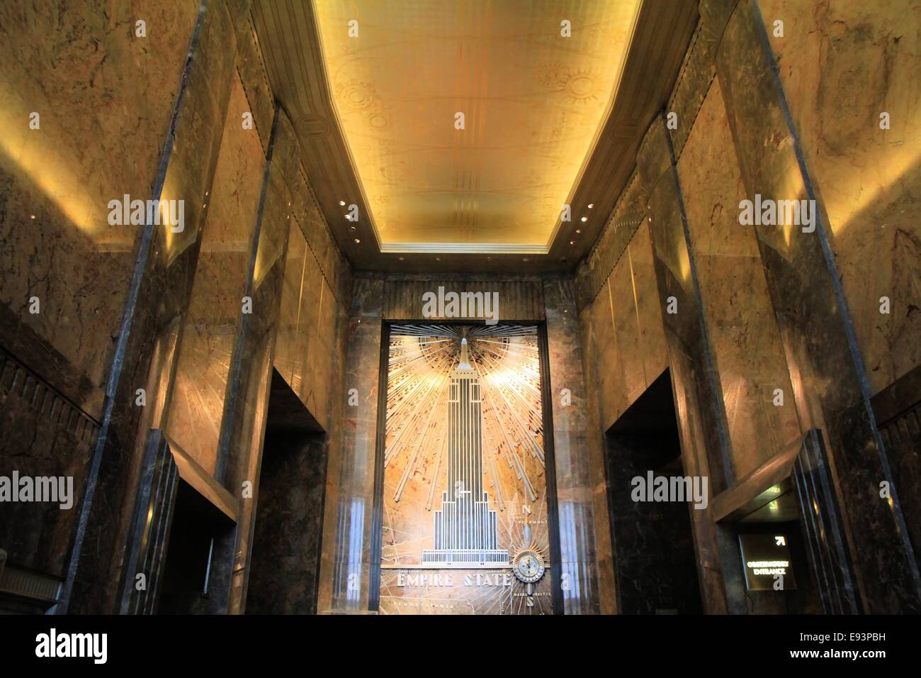 Empire State Building Lobby Mural