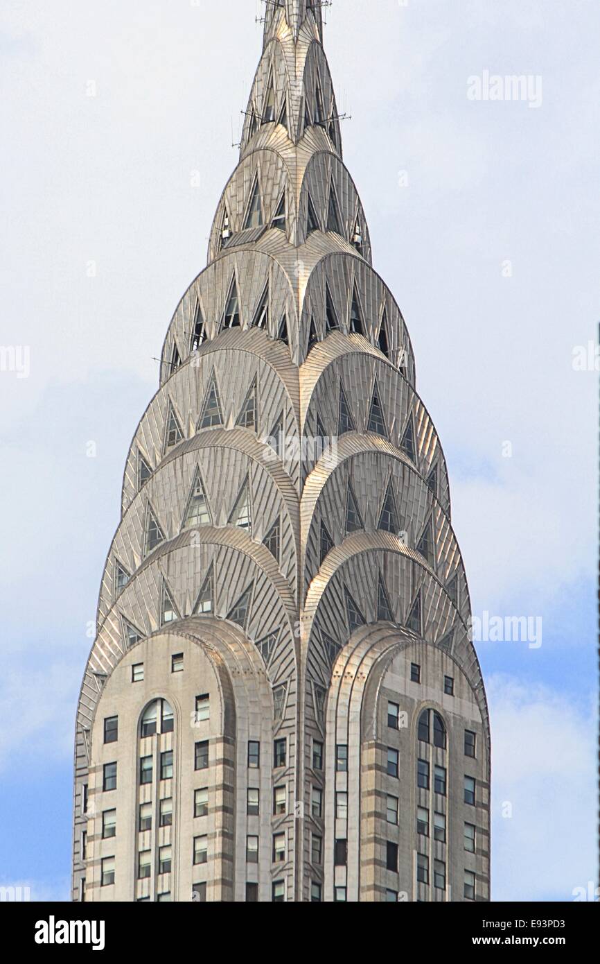 Chrysler Building Top Close Up