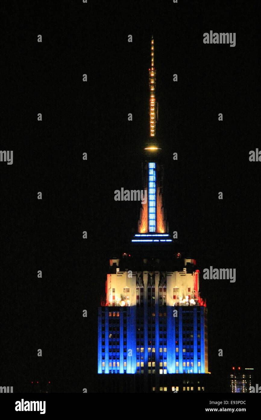 Empire State Building Top Close Up Empire State Building