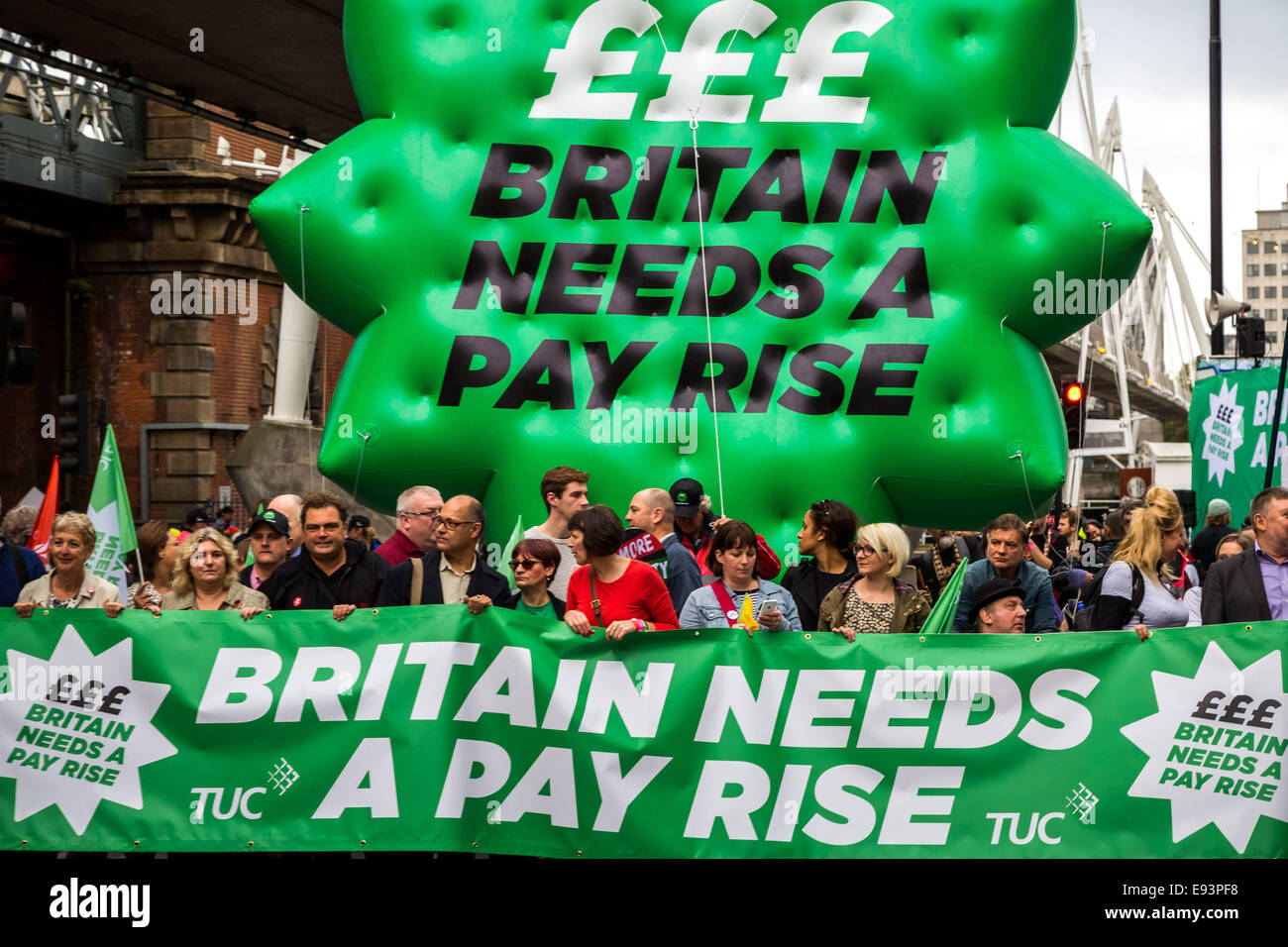 Britain needs pay rise march hi-res stock photography and images - Alamy