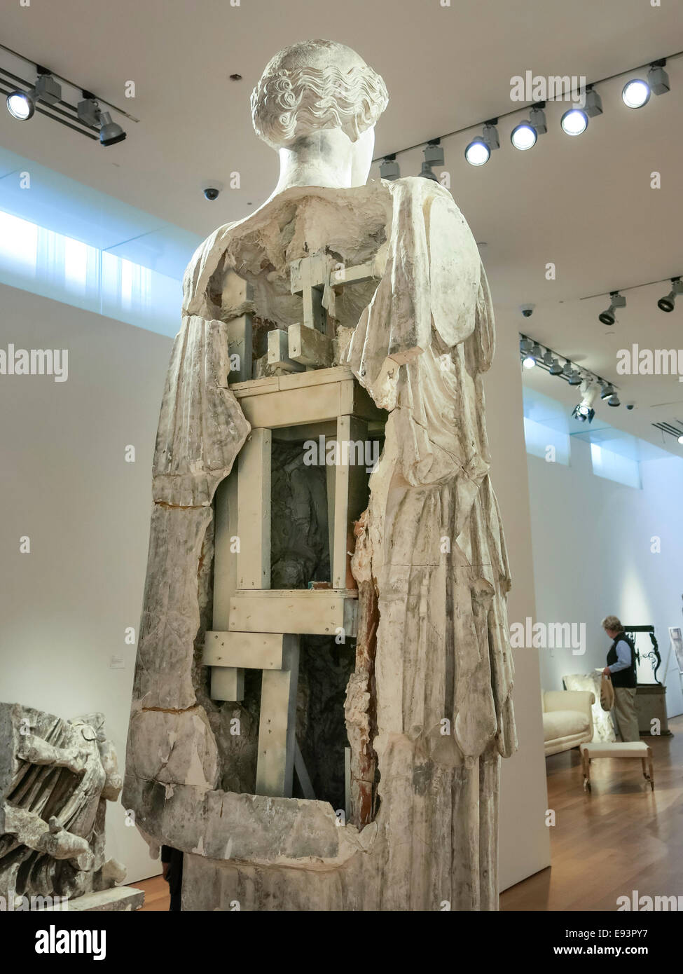 Oversized Plaster Cast of Hera, Display at Christie's Inc. Auction ...