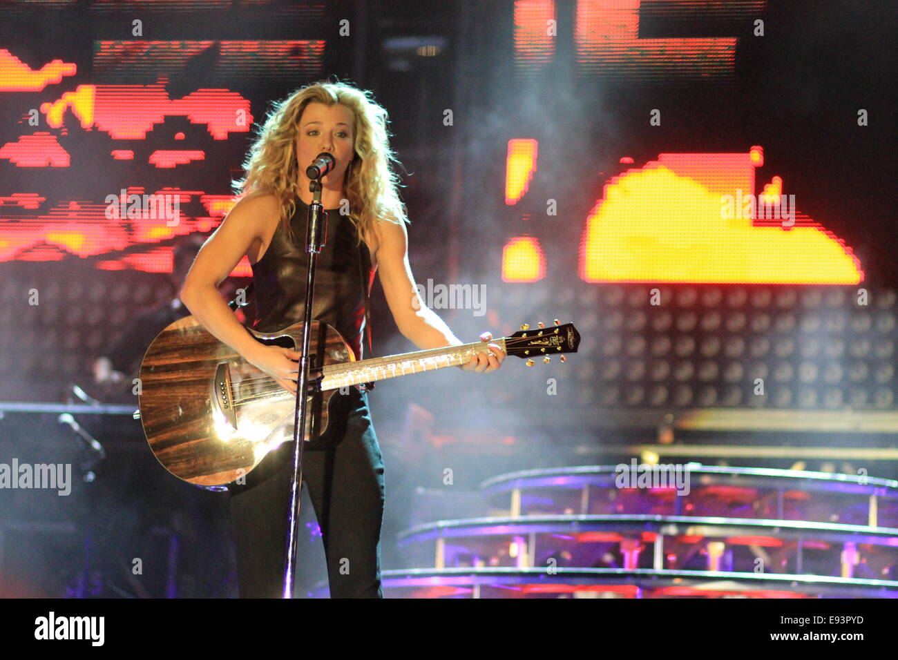 The Band Perry performing live on stage at Country Thunder Featuring ...