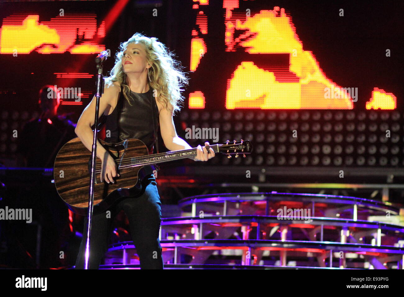 The Band Perry performing live on stage at Country Thunder Featuring ...