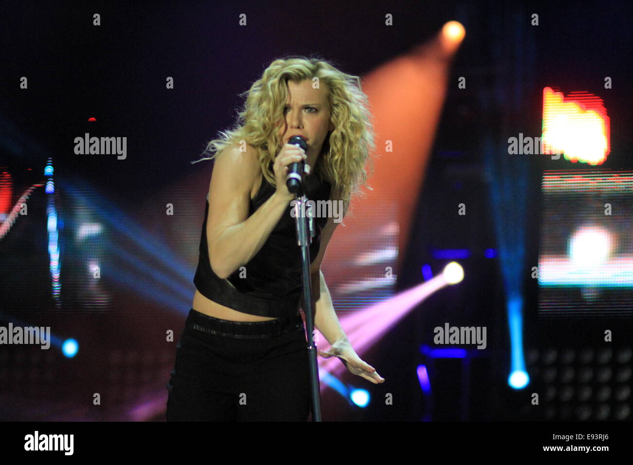 The Band Perry performing live on stage at Country Thunder Featuring ...