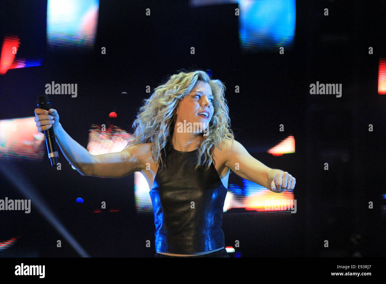 The Band Perry performing live on stage at Country Thunder Featuring ...