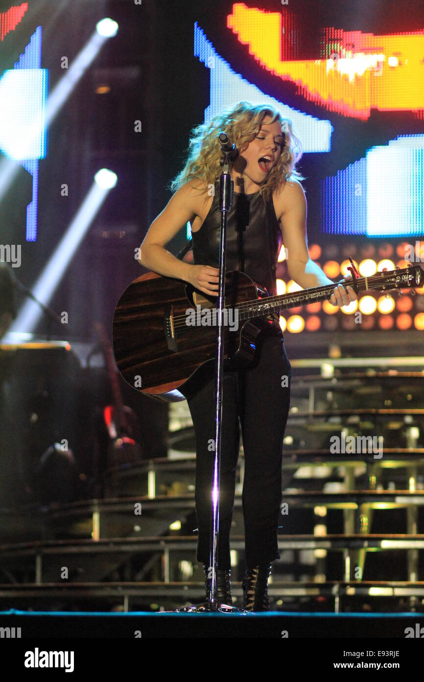The Band Perry performing live on stage at Country Thunder Featuring ...