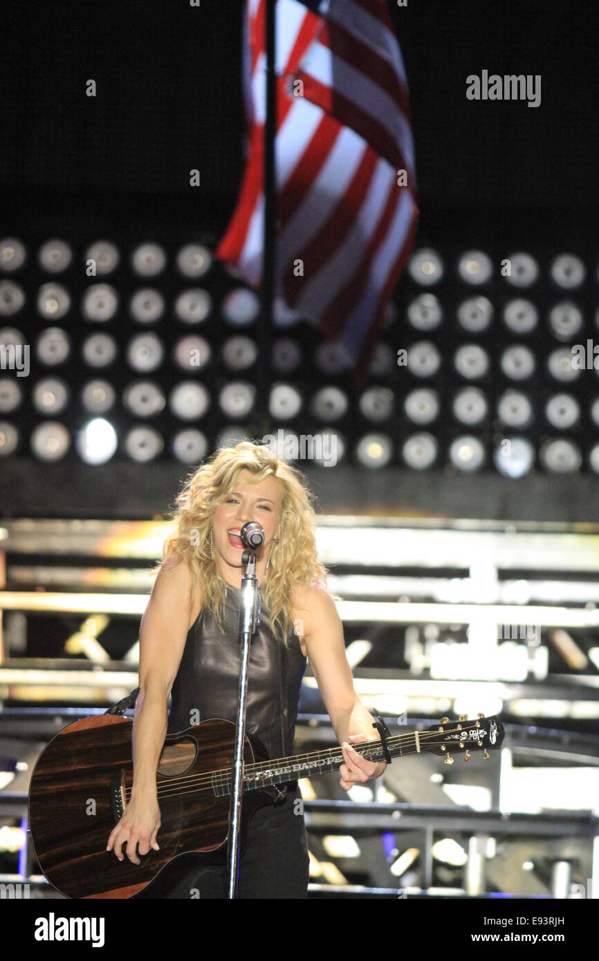 The Band Perry performing live on stage at Country Thunder Featuring ...