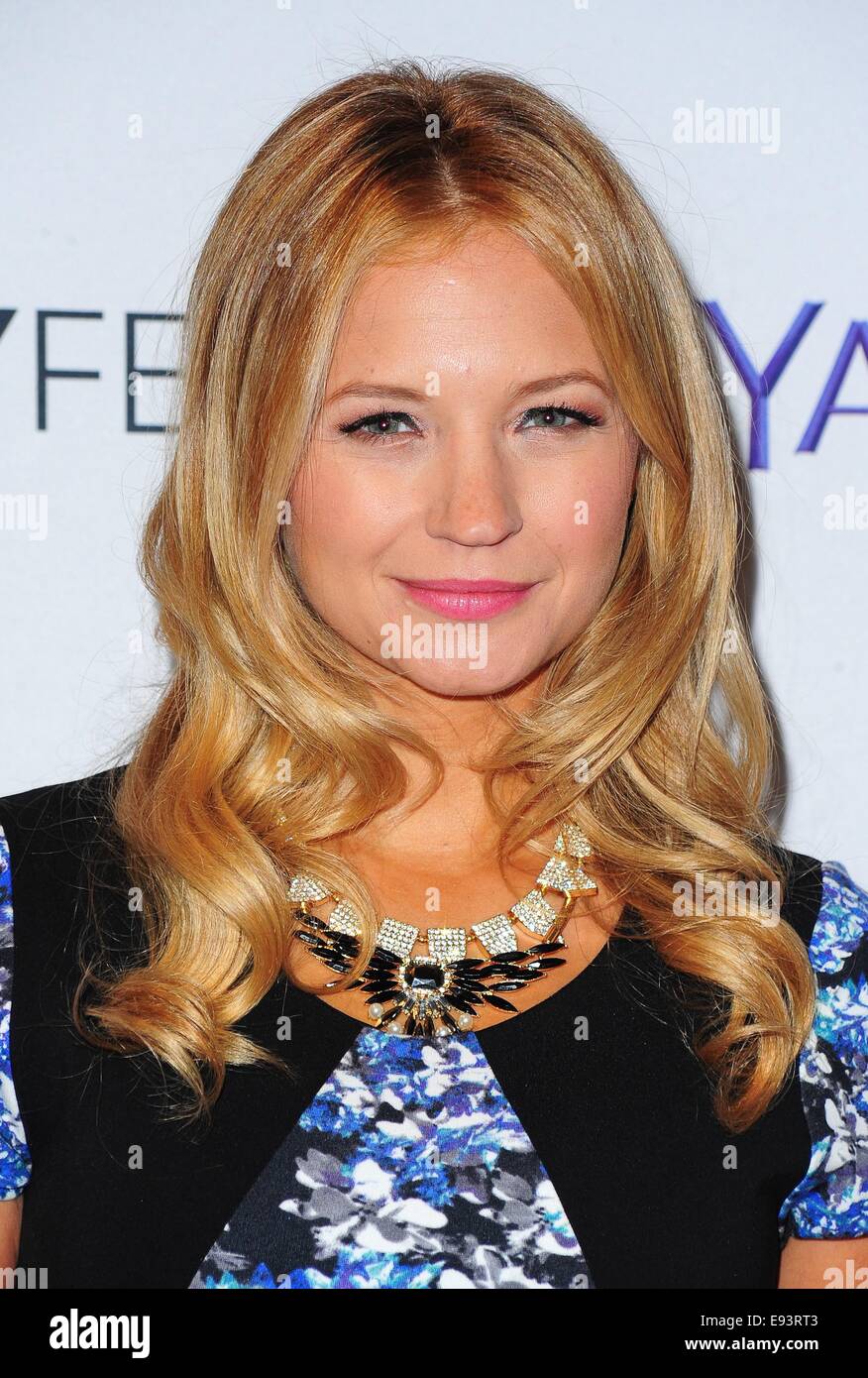 New York, NY, USA. 18th Oct, 2014. Vanessa Ray in attendance for BLUE ...
