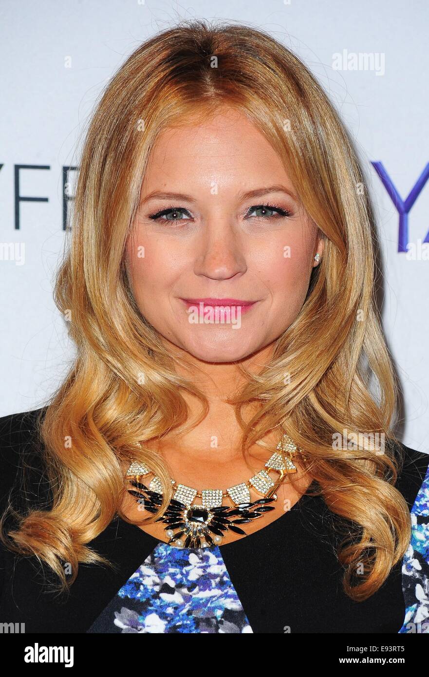 New York, NY, USA. 18th Oct, 2014. Vanessa Ray in attendance for BLUE ...
