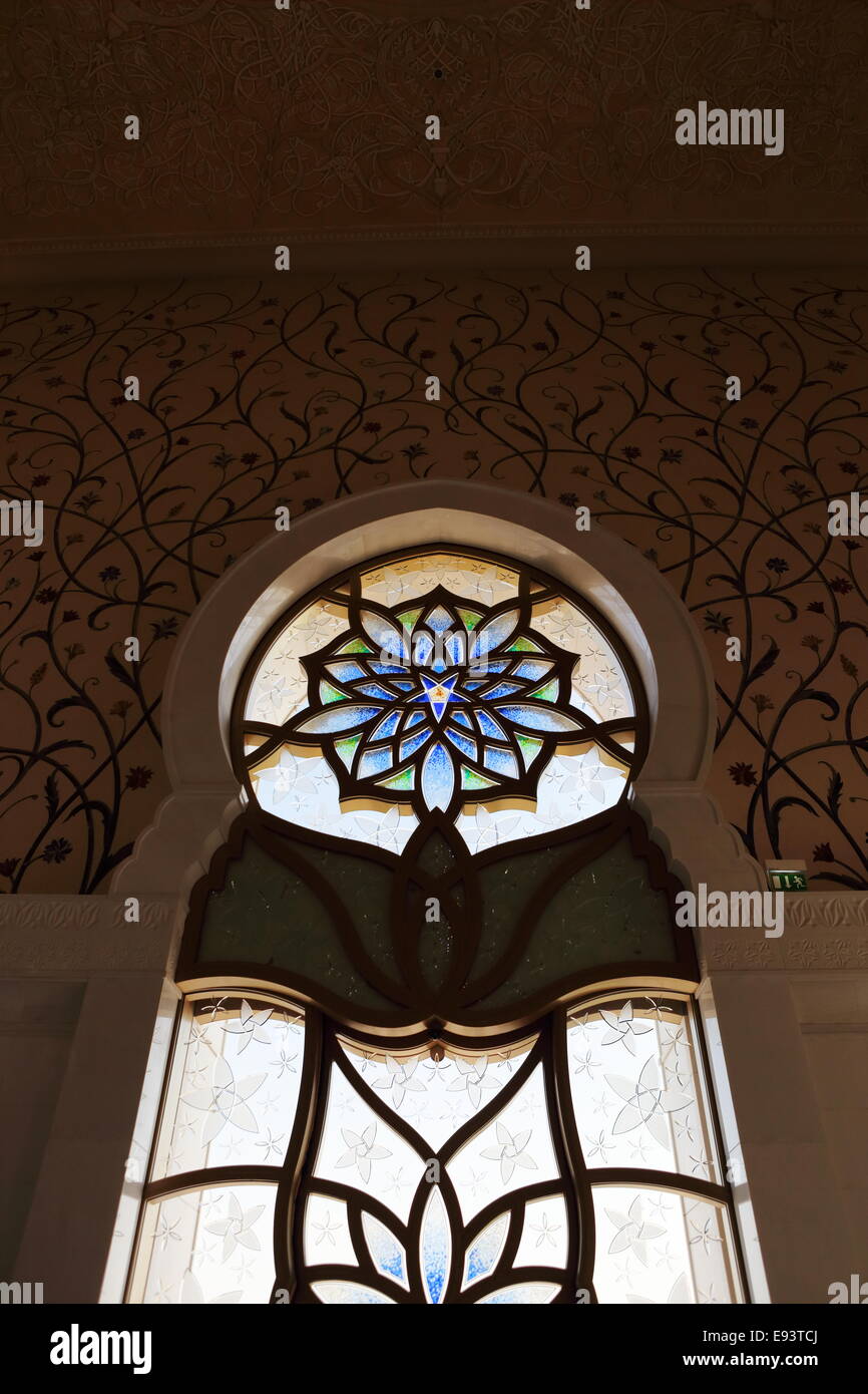 Stained glass window arab hi-res stock photography and images - Alamy