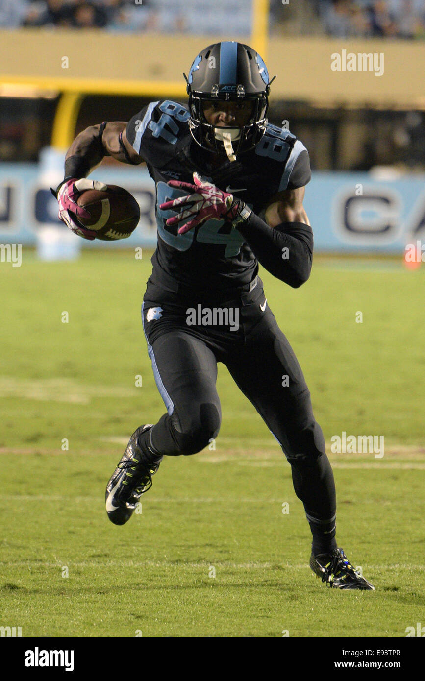 Kenan Memorial Stadium, Chapel Hill, NC, USA. 18th Oct, 2014. North ...