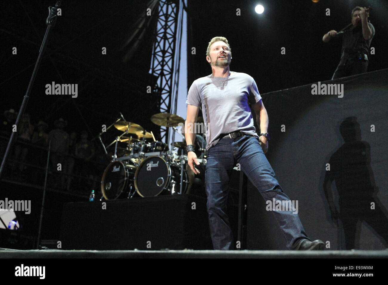 Craig Morgan performing live on stage at Country Thunder Featuring ...