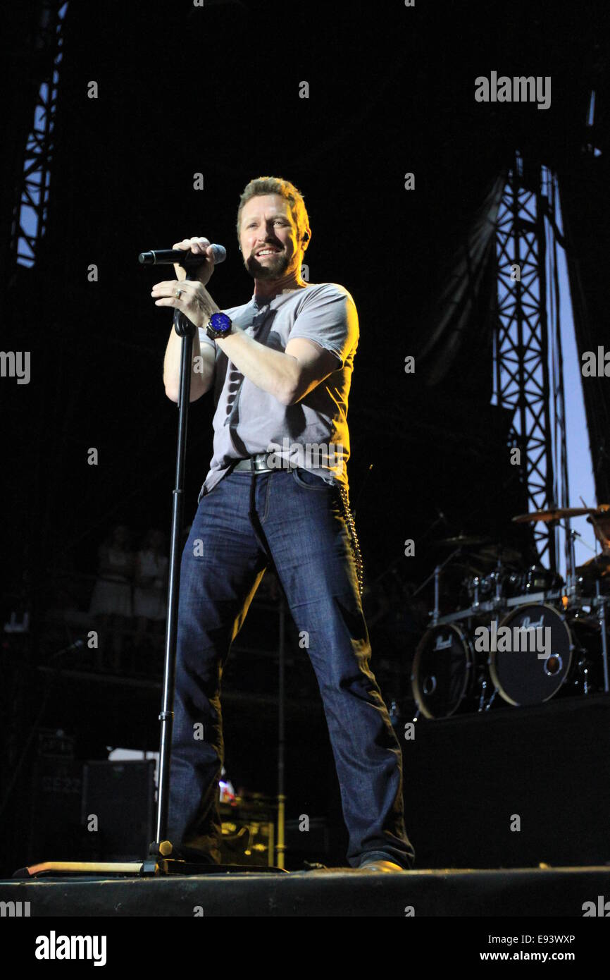 Craig Morgan performing live on stage at Country Thunder Featuring ...