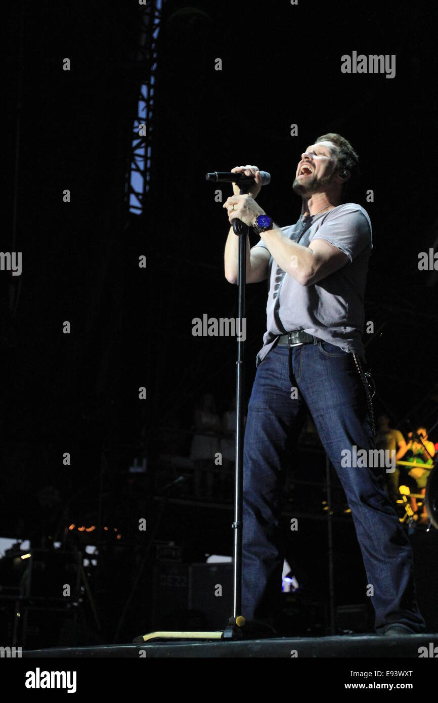 Craig Morgan performing live on stage at Country Thunder Featuring ...