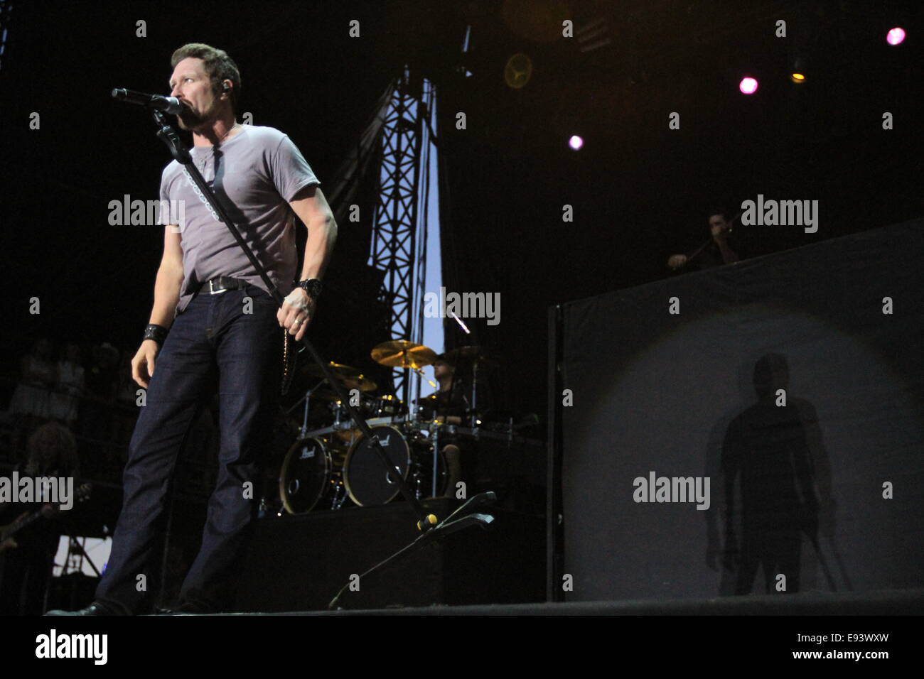 Craig Morgan performing live on stage at Country Thunder Featuring ...