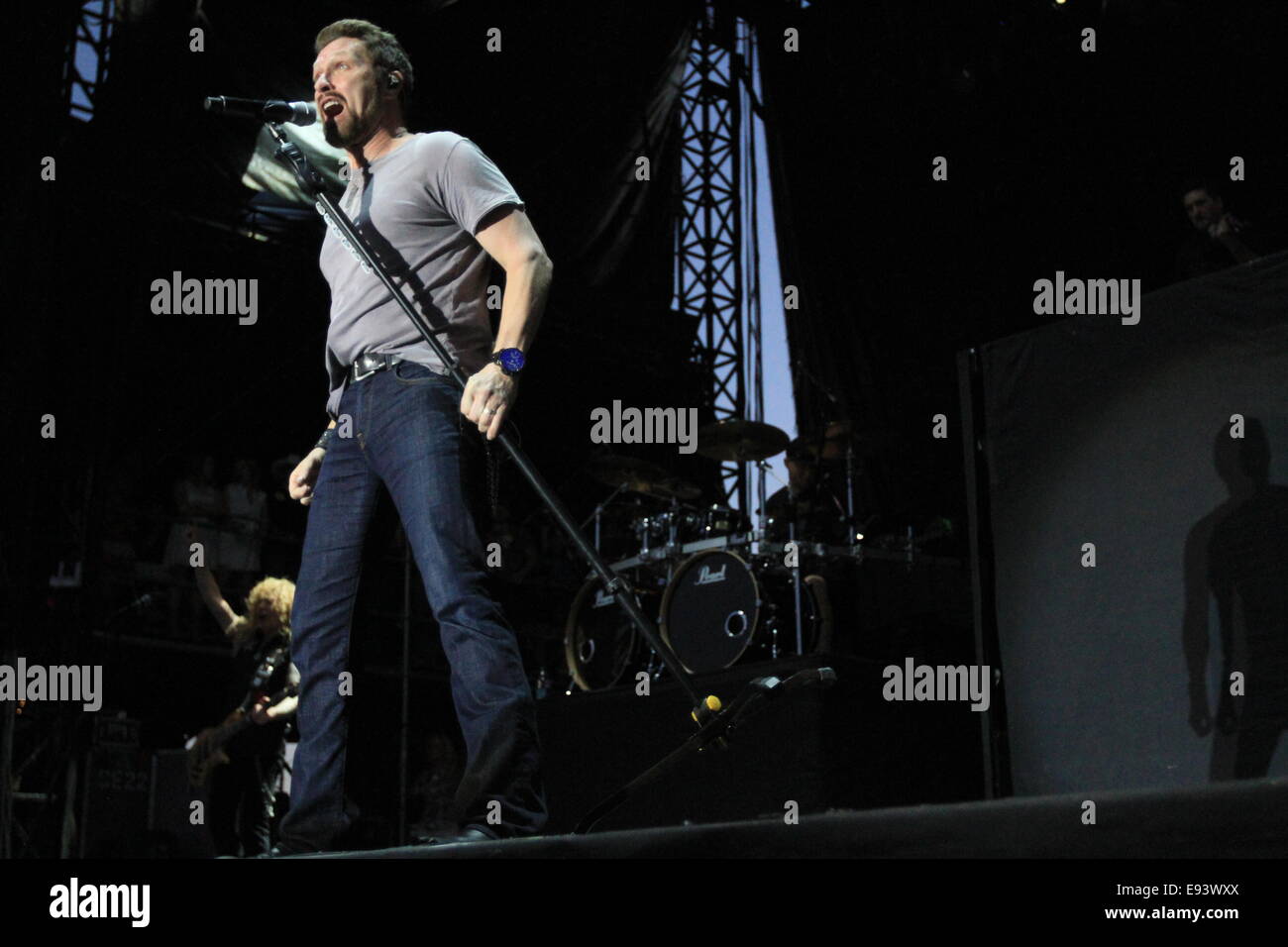 Craig Morgan performing live on stage at Country Thunder Featuring ...