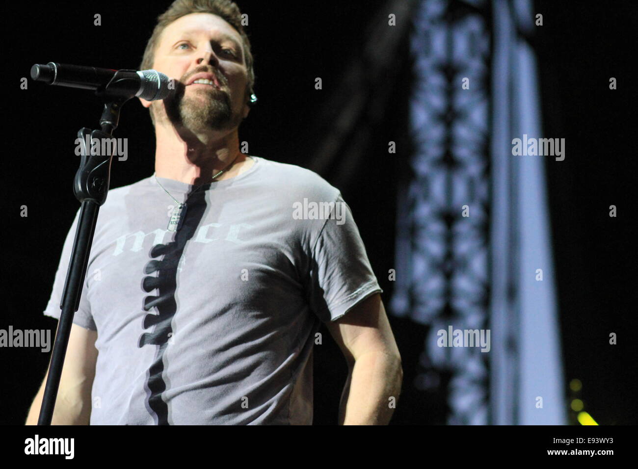 Craig Morgan performing live on stage at Country Thunder Featuring ...
