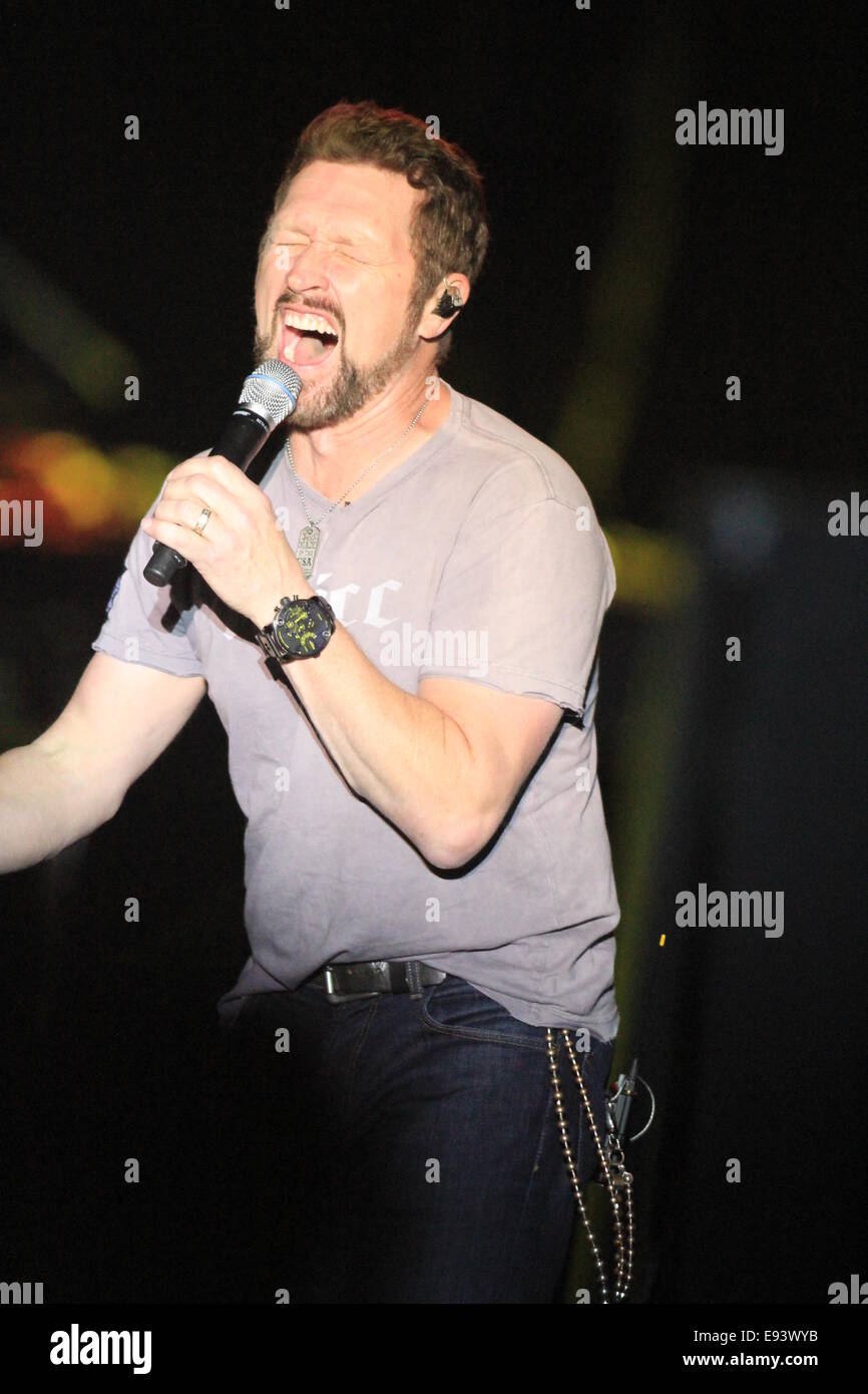 Craig Morgan performing live on stage at Country Thunder Featuring ...