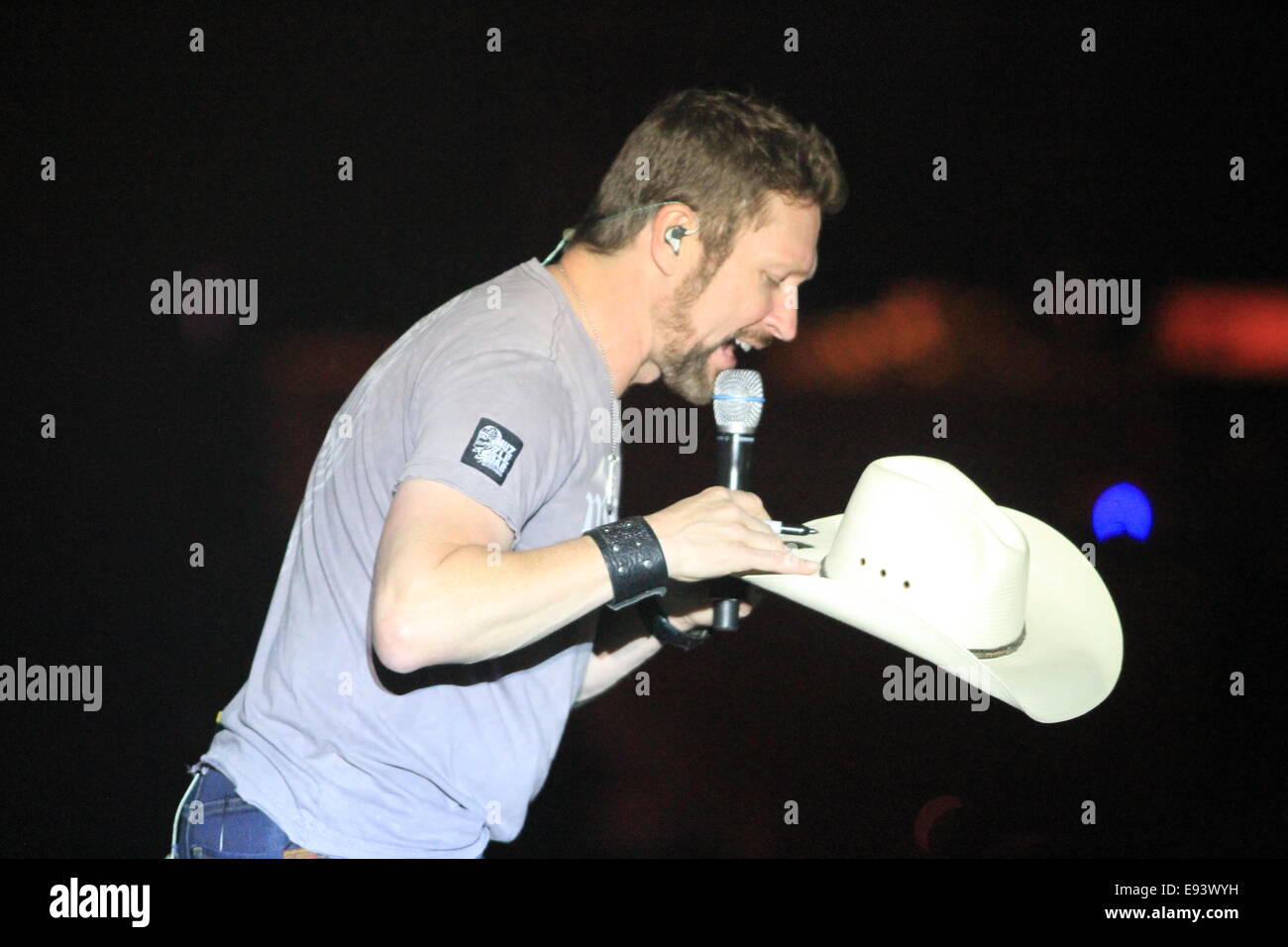 Craig Morgan performing live on stage at Country Thunder Featuring ...