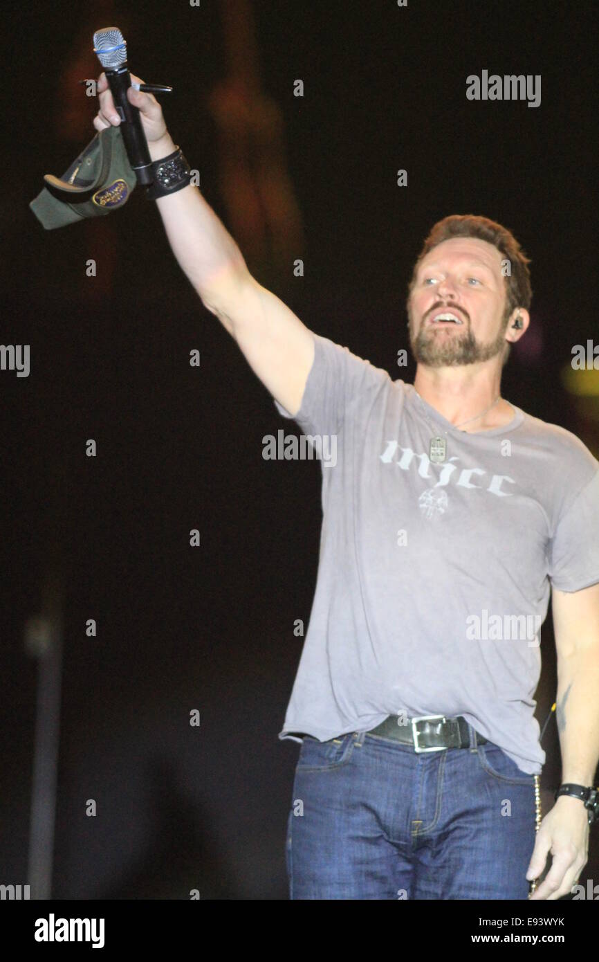 Craig Morgan performing live on stage at Country Thunder Featuring ...