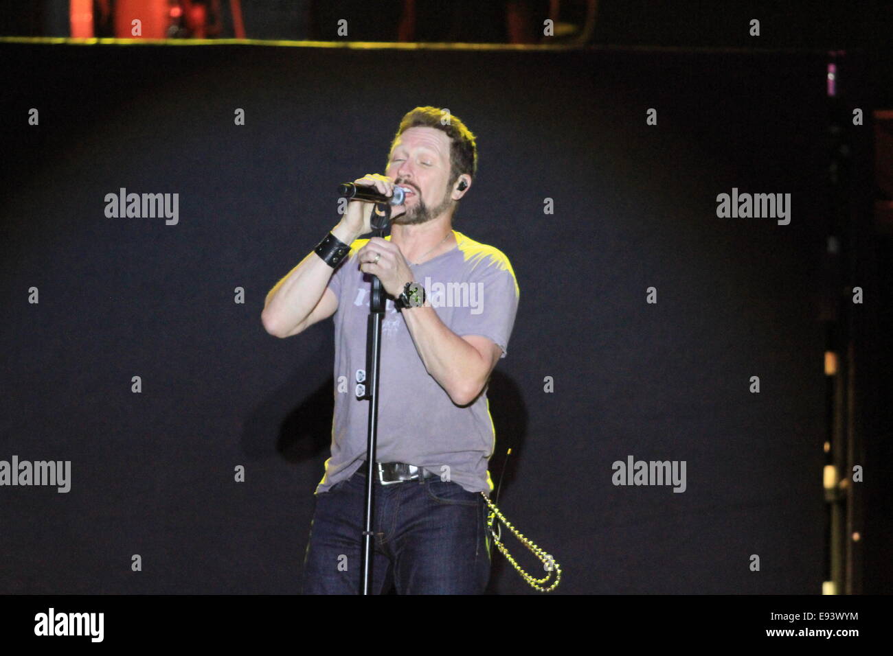 Craig Morgan performing live on stage at Country Thunder Featuring ...