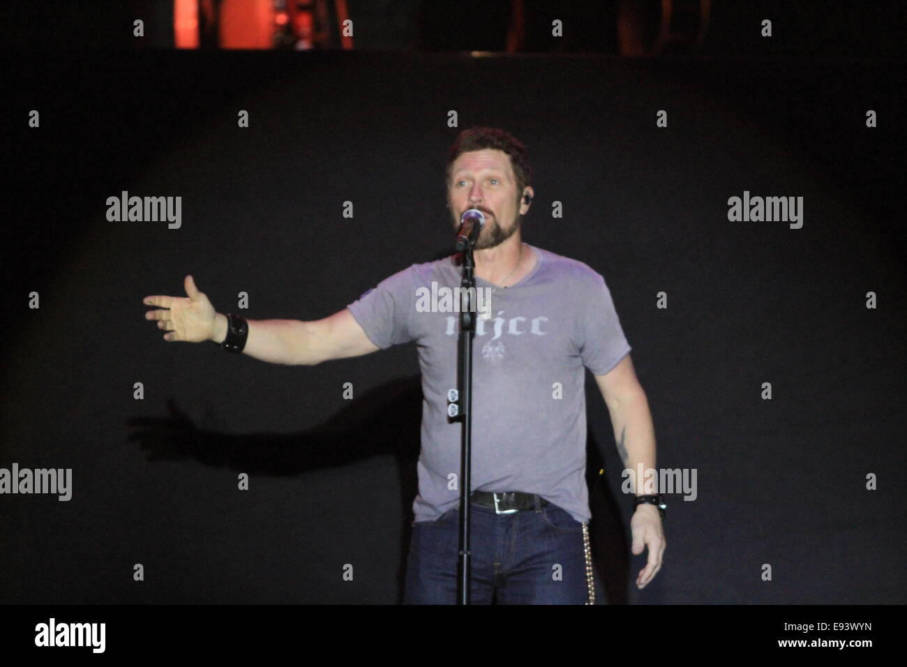 Craig Morgan performing live on stage at Country Thunder Featuring ...