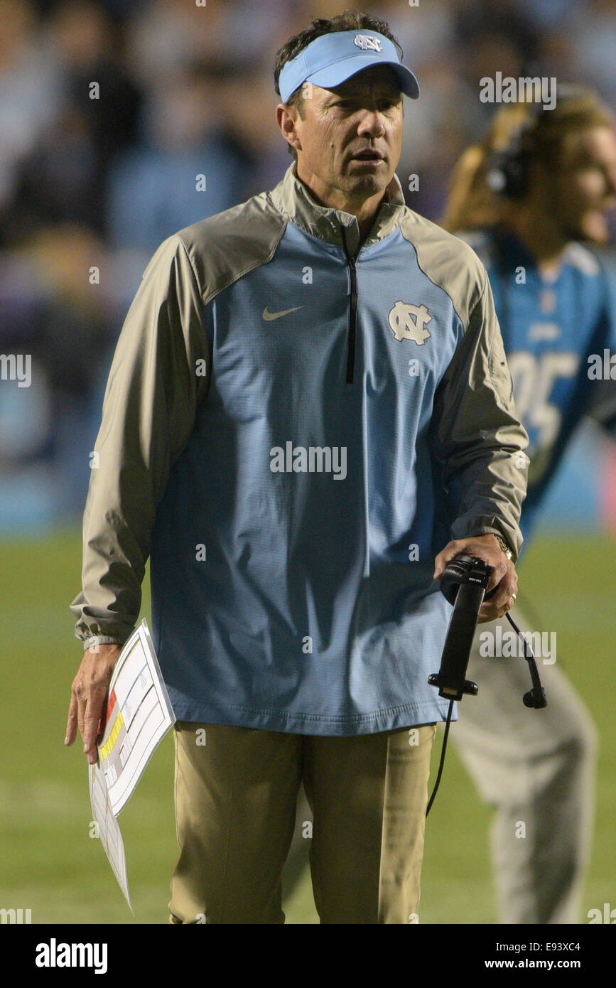 Kenan Memorial Stadium, Chapel Hill, NC, USA. 18th Oct, 2014. North ...