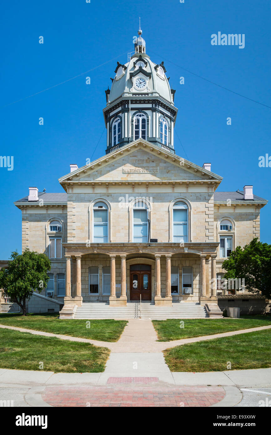 The Madison County Courthouse in Winterset, Iowa, USA Stock Photo - Alamy