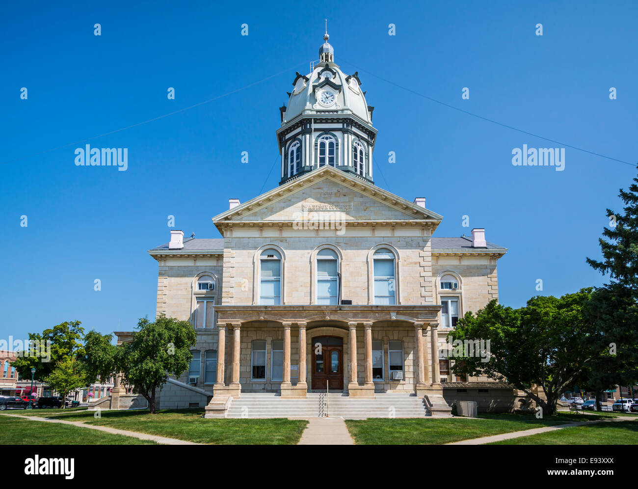 The Madison County Courthouse in Winterset, Iowa, USA Stock Photo - Alamy