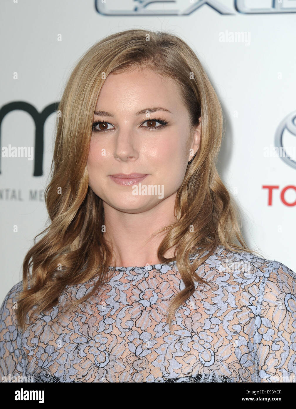 Los Angeles, California, USA. 18th Oct, 2014. Emily VanCamp attending ...