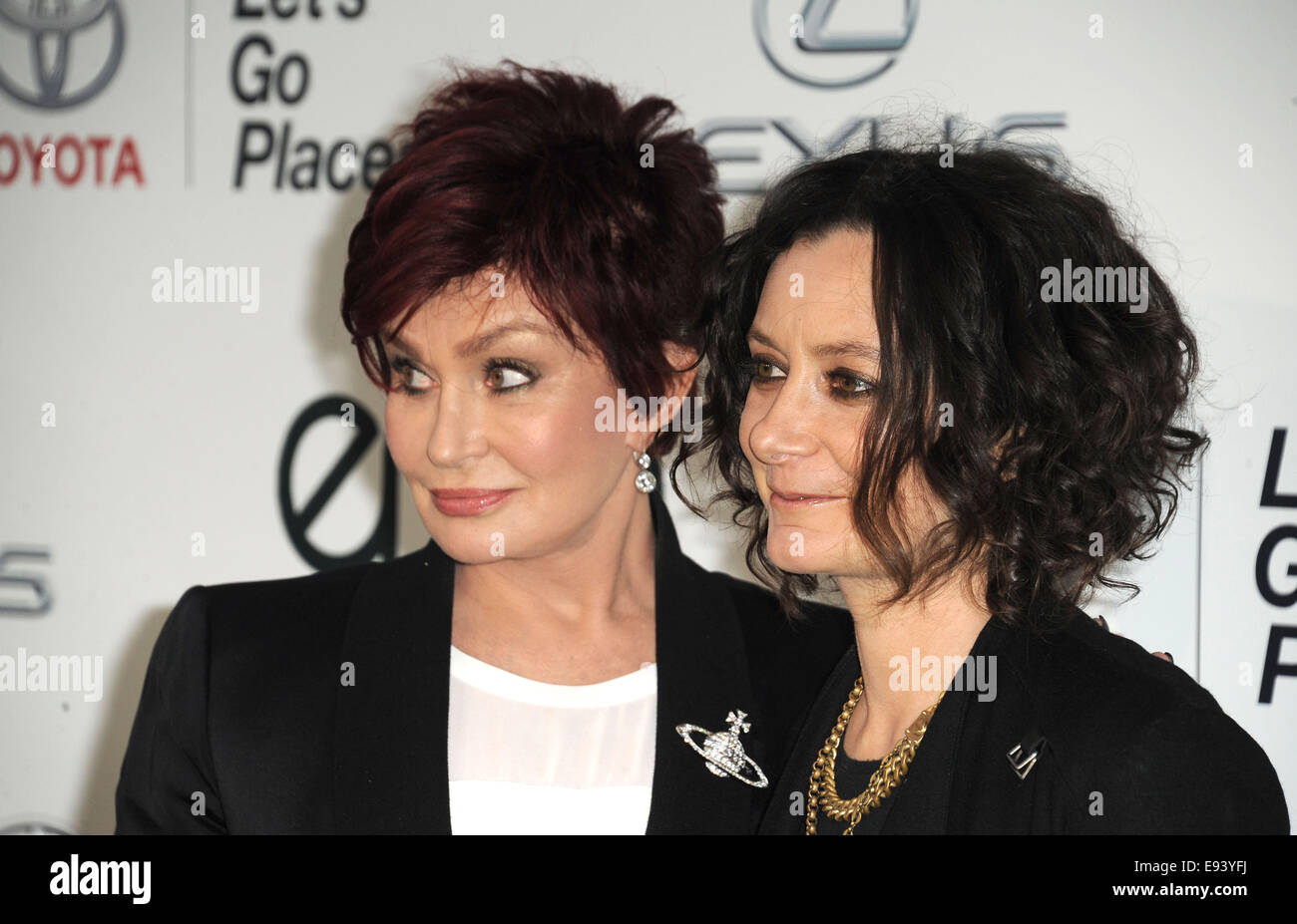 Los Angeles, California, USA. 18th Oct, 2014. Sharon Osbourne, Sara ...