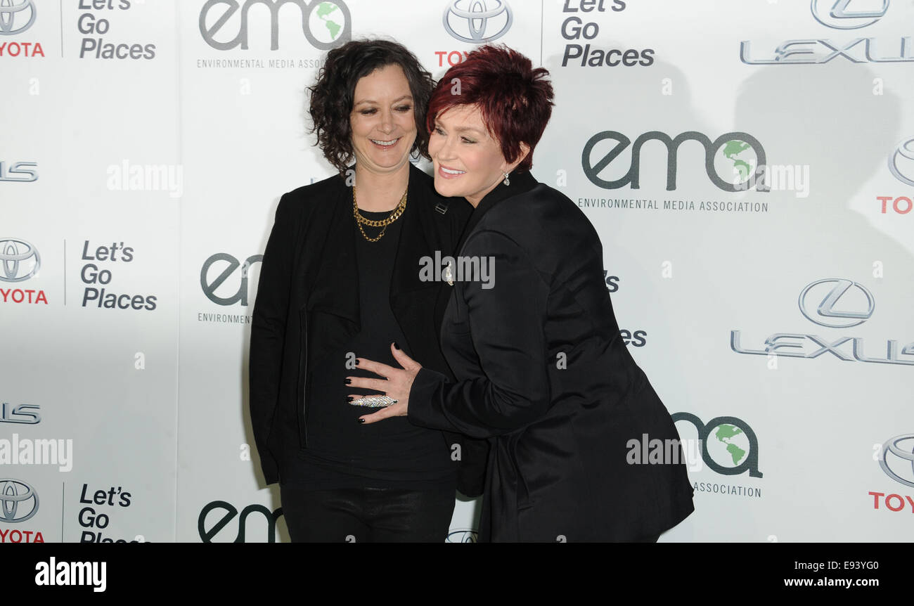 Los Angeles, California, USA. 18th Oct, 2014. Sharon Osbourne, Sara ...