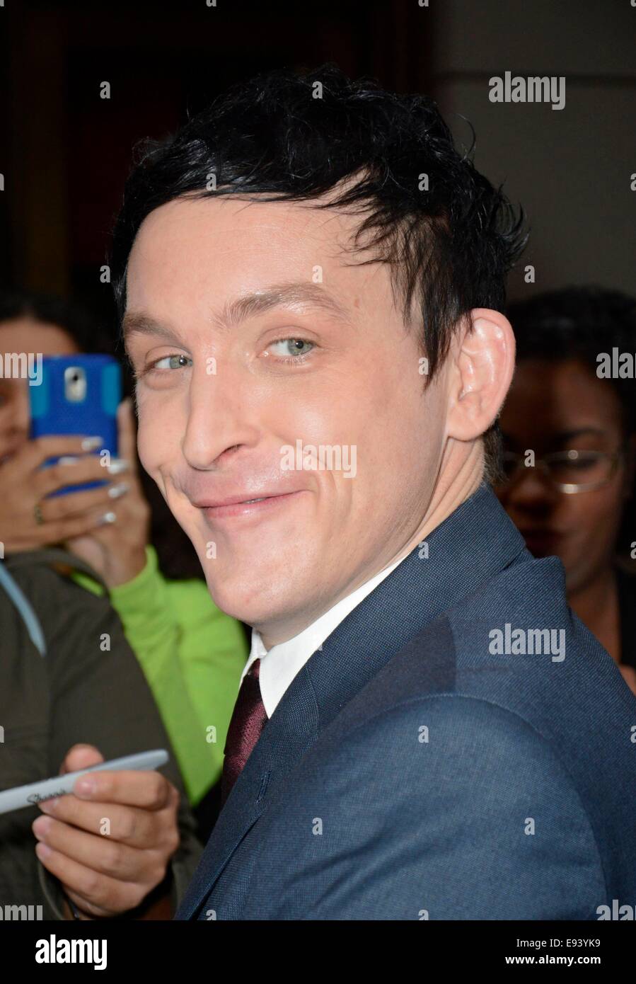 New York, NY, USA. 18th Oct, 2014. Robin Lord Taylor at arrivals for ...