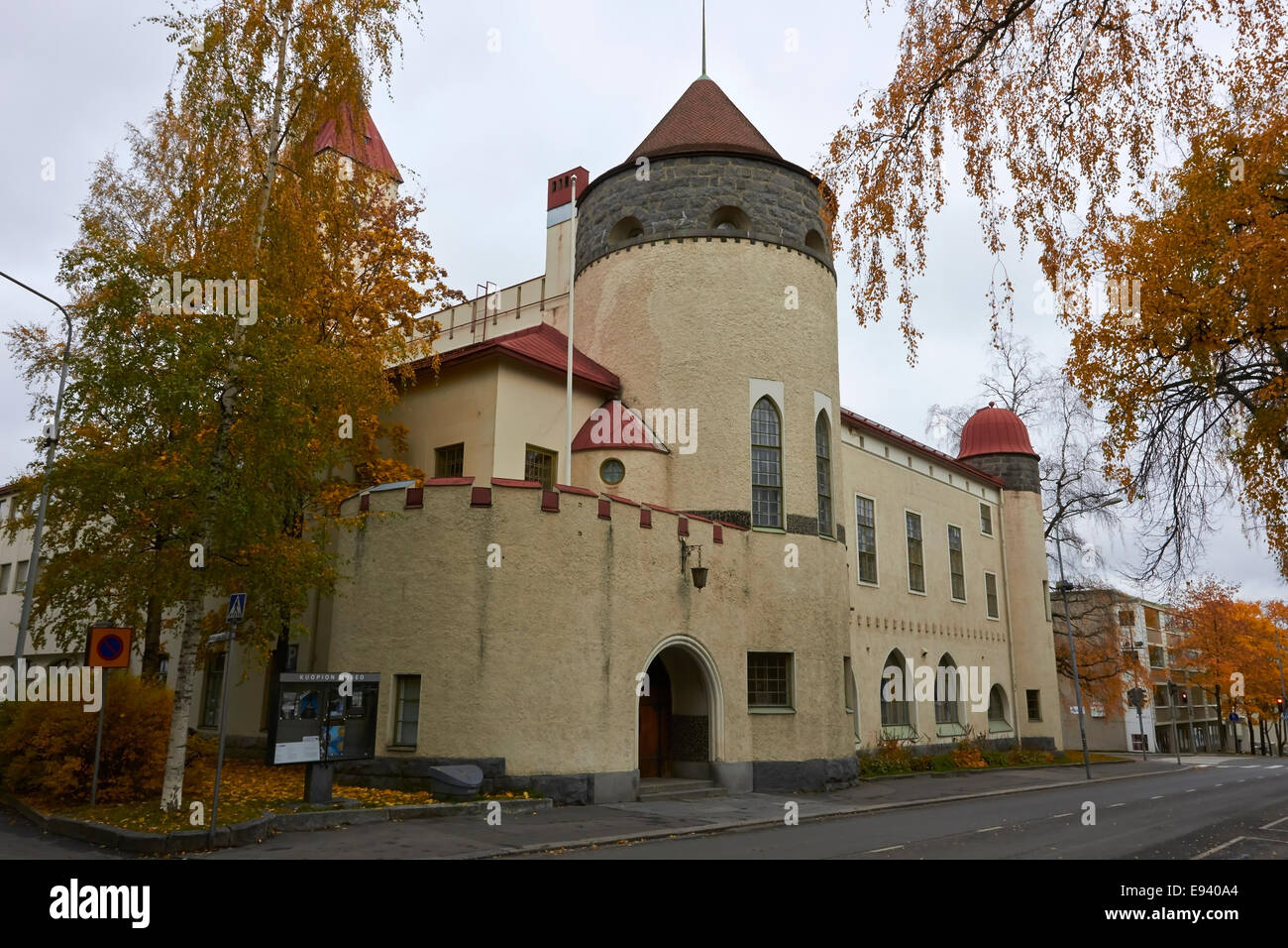 Kuopio Museum, Finland Stock Photo - Alamy