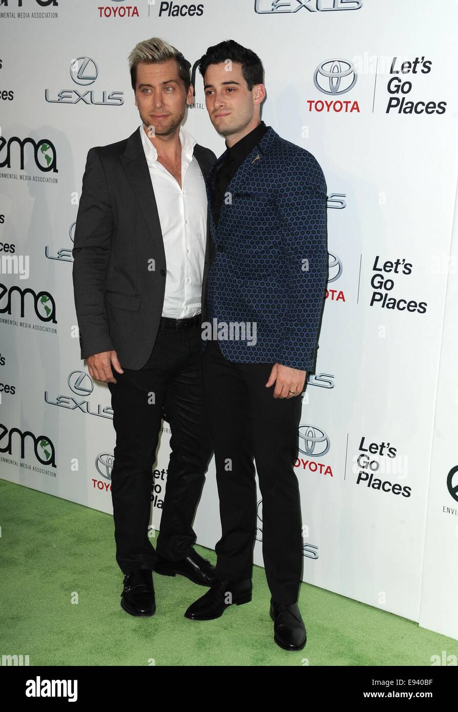 Burbank, CA. 18th Oct, 2014. Lance Bass at arrivals for 24th Annual ...
