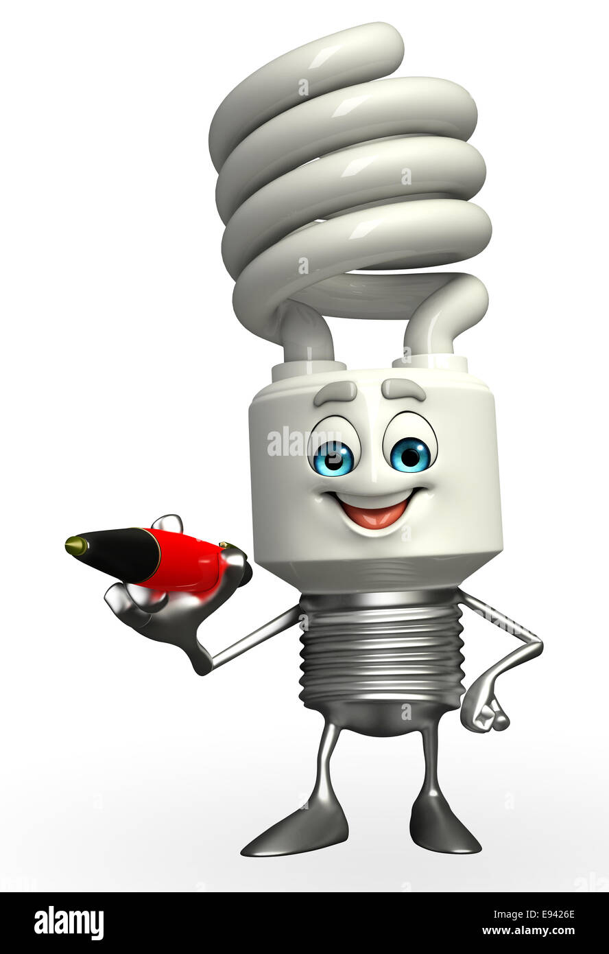 Cartoon cfl lamp hi-res stock photography and images - Alamy