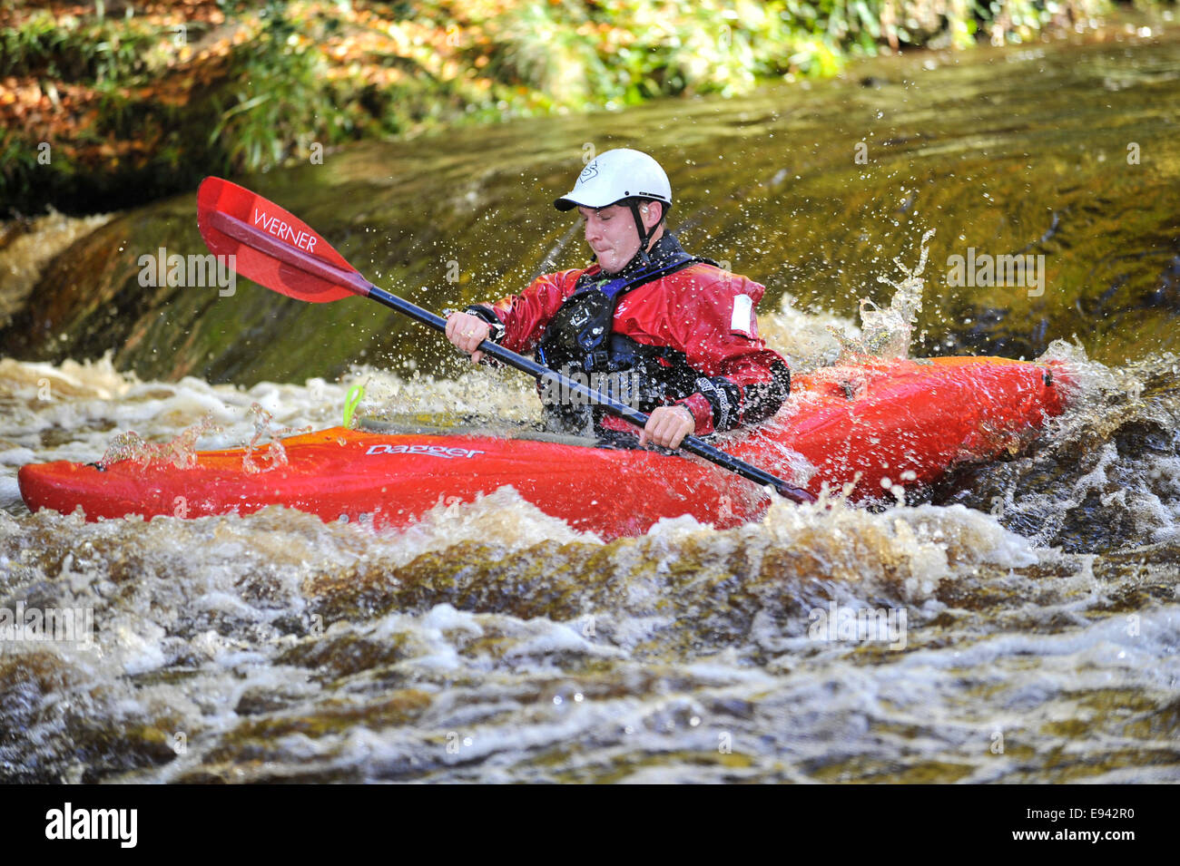 Stock Photo - Kayaking competition, Buncrana, County Donegal, Ireland ...