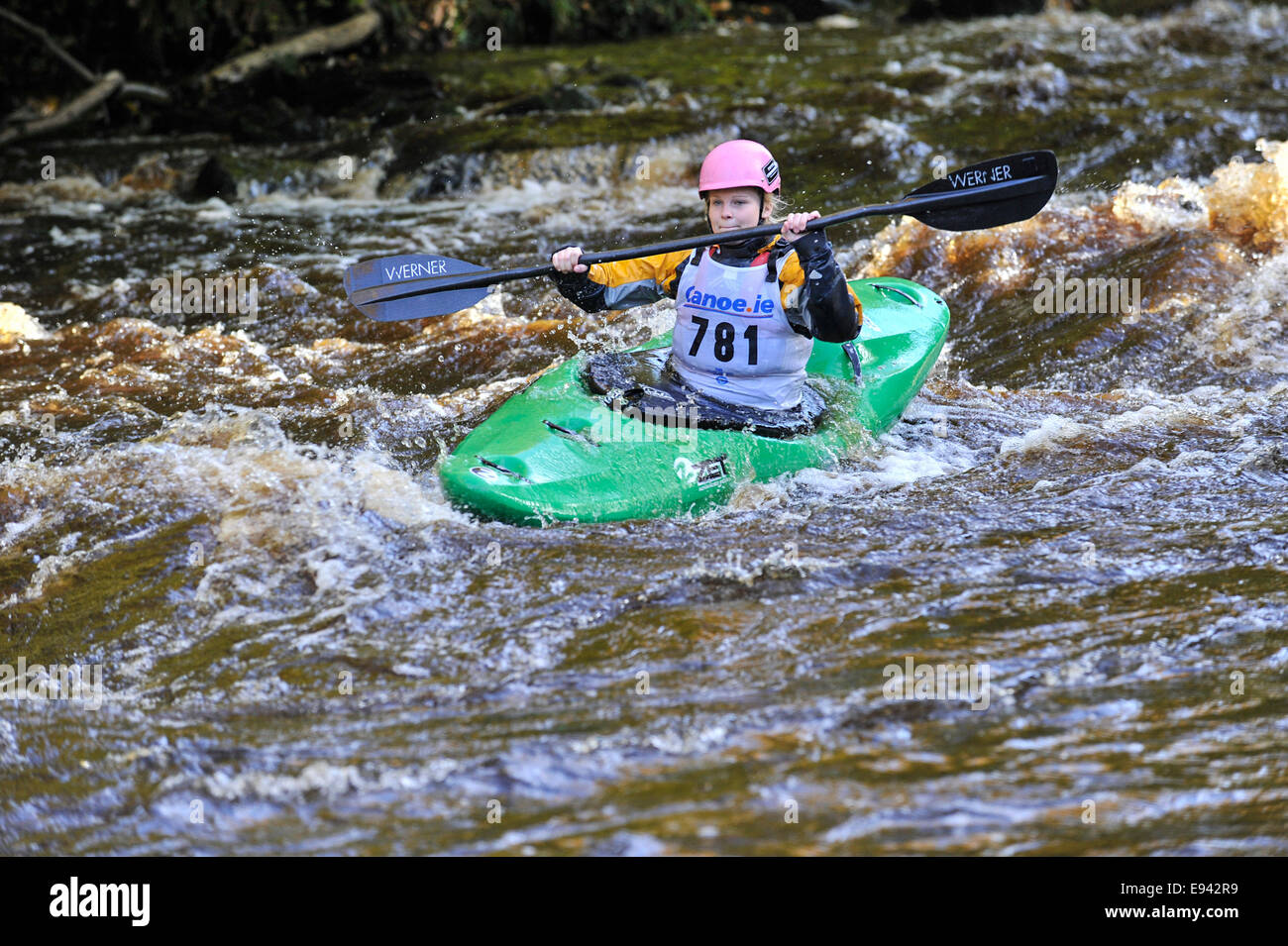 Stock Photo - Kayaking competition, Buncrana, County Donegal, Ireland ...