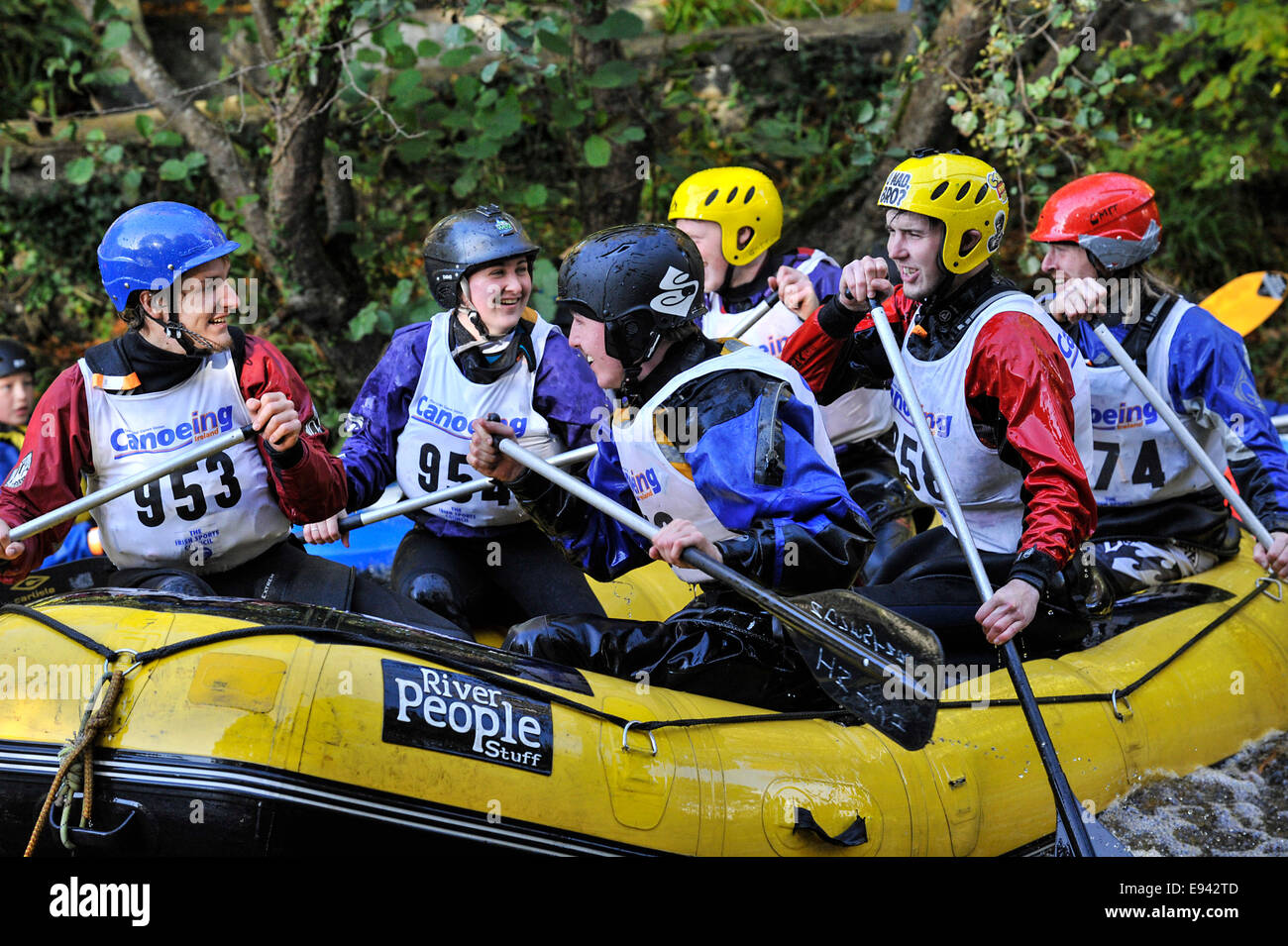 Stock Photo - Raft race, Buncrana, County Donegal, Ireland. ©George ...
