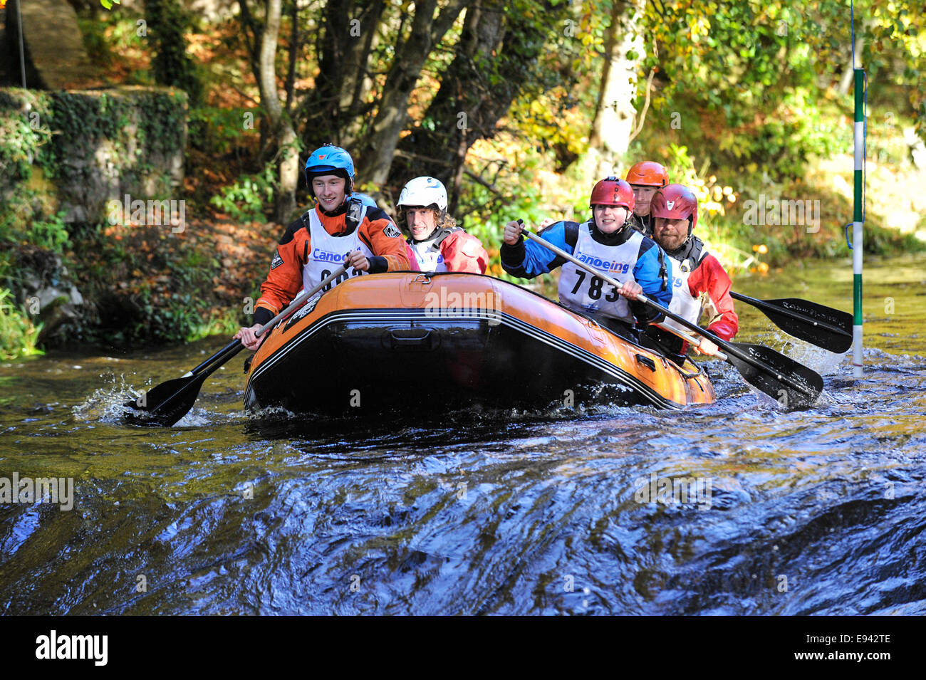 Stock Photo - Raft race, Buncrana, County Donegal, Ireland. ©George ...