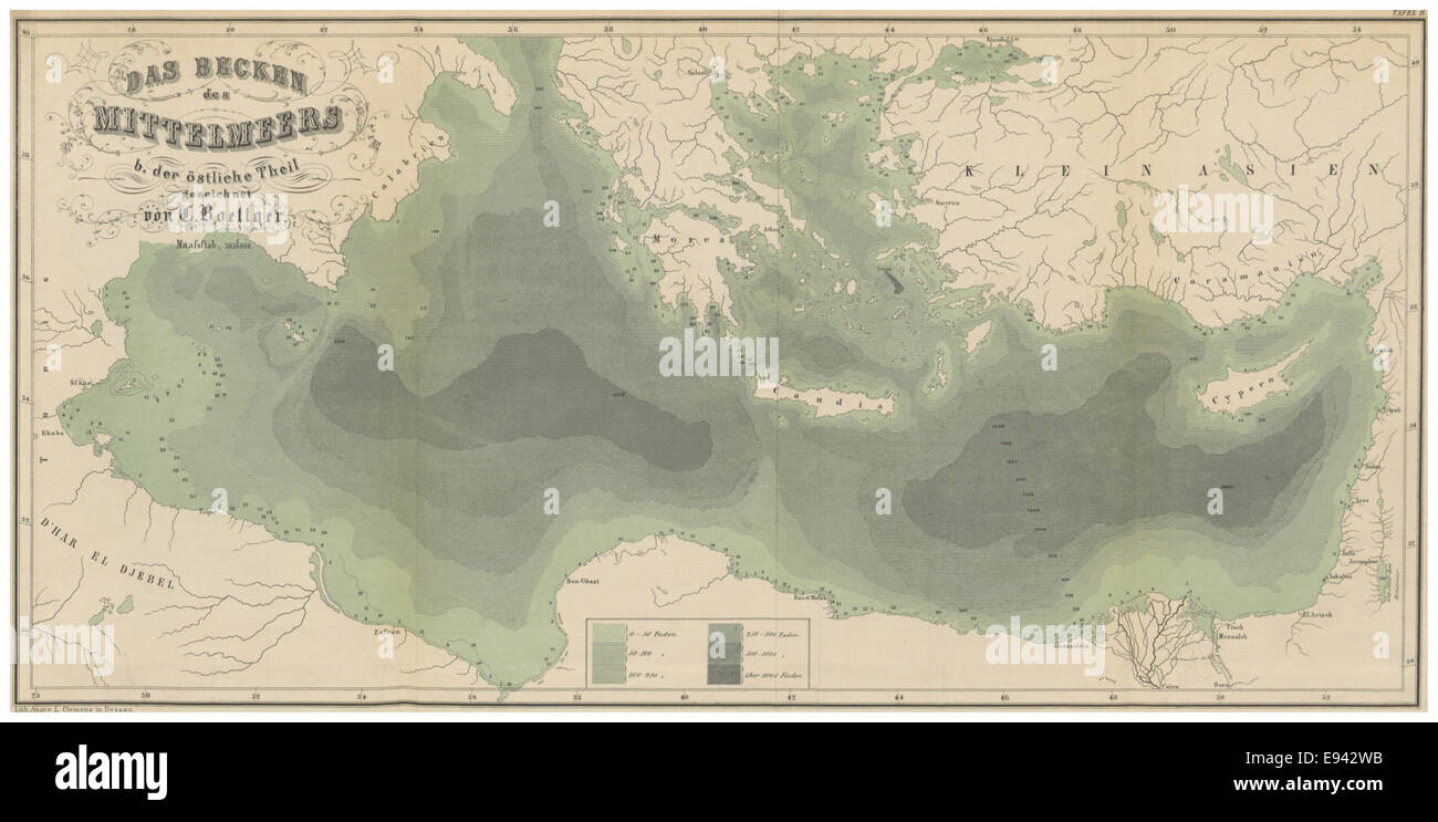 Map of mediterranean shipping routes hi-res stock photography and ...