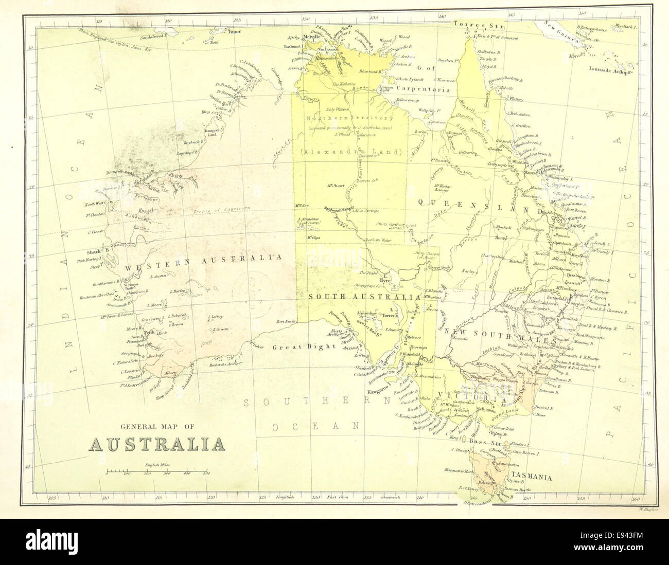 An illustration from *BOOTH(1873)*, featuring a general map of ...
