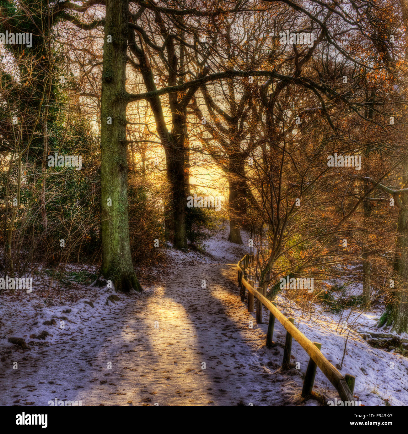 Glow light color lake lake hi-res stock photography and images - Alamy